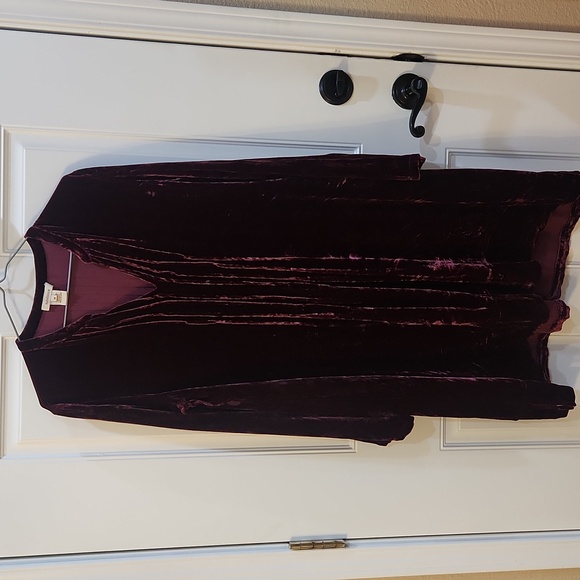 Sundance | Jackets & Coats | Sundance Velvet Dress In Rich Purple ...